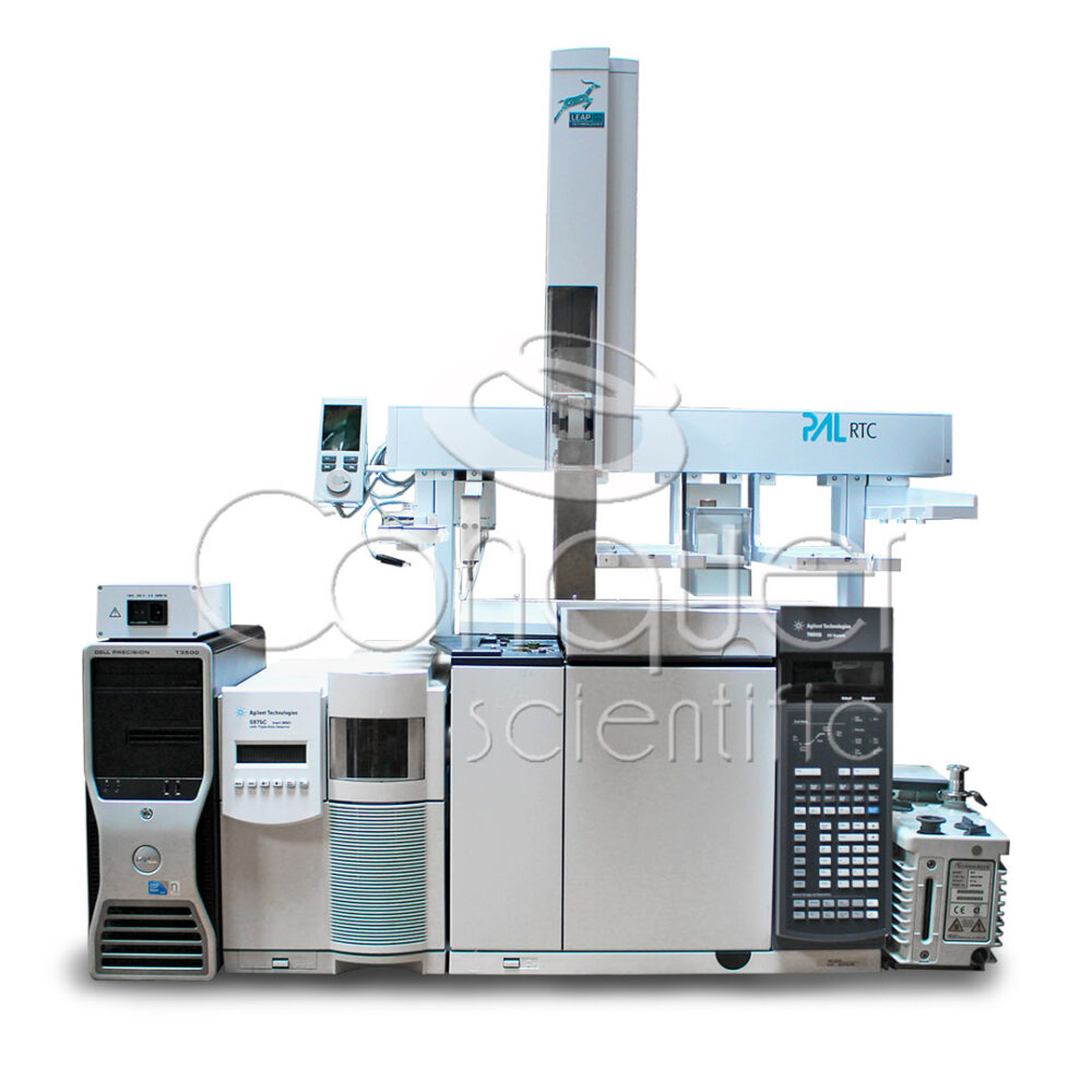 Agilent 7890b GC with 5975C inert MSD and PAL RTC - Conquer Scientific