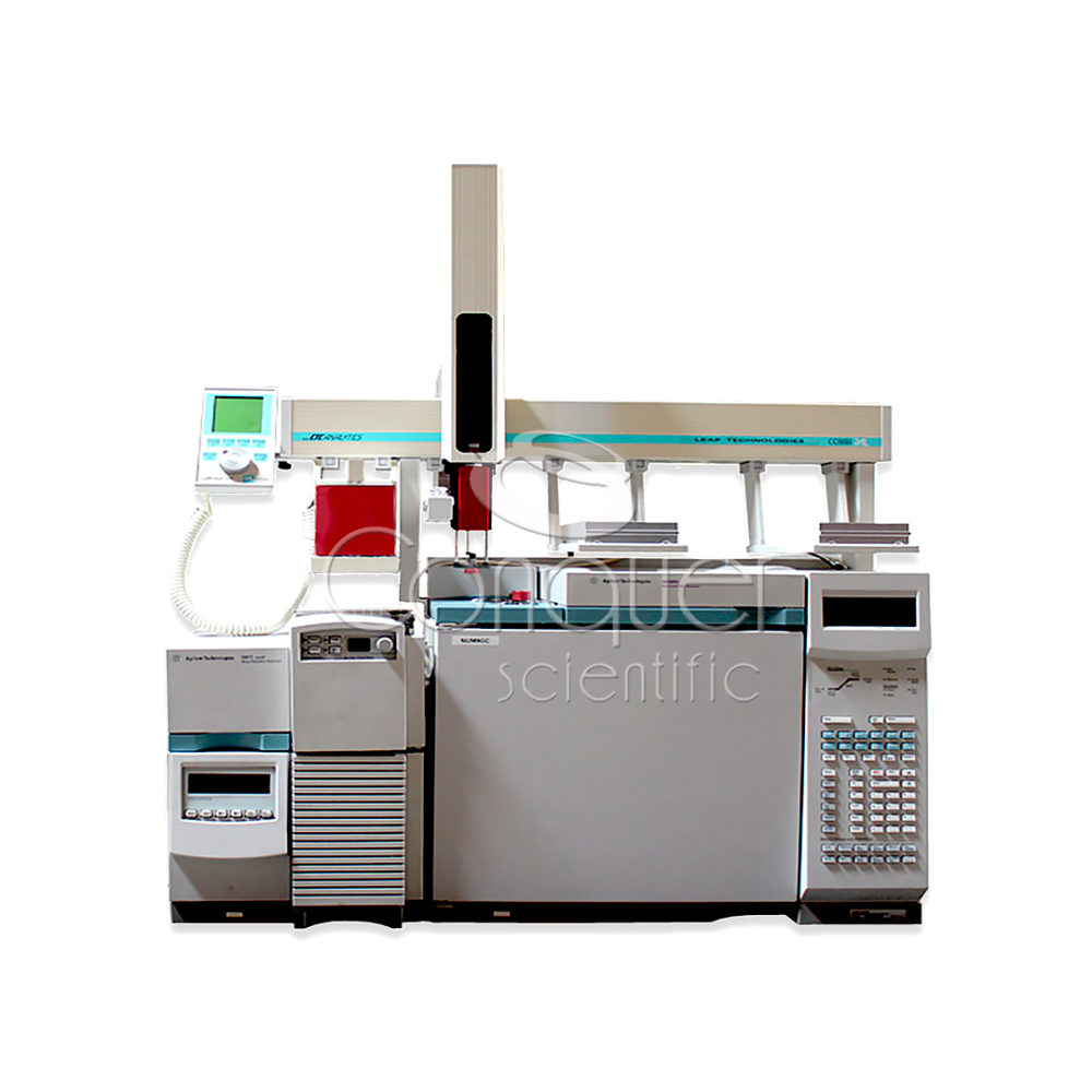 Agilent 6890N GC with 5973N and CTC - Conquer Scientific
