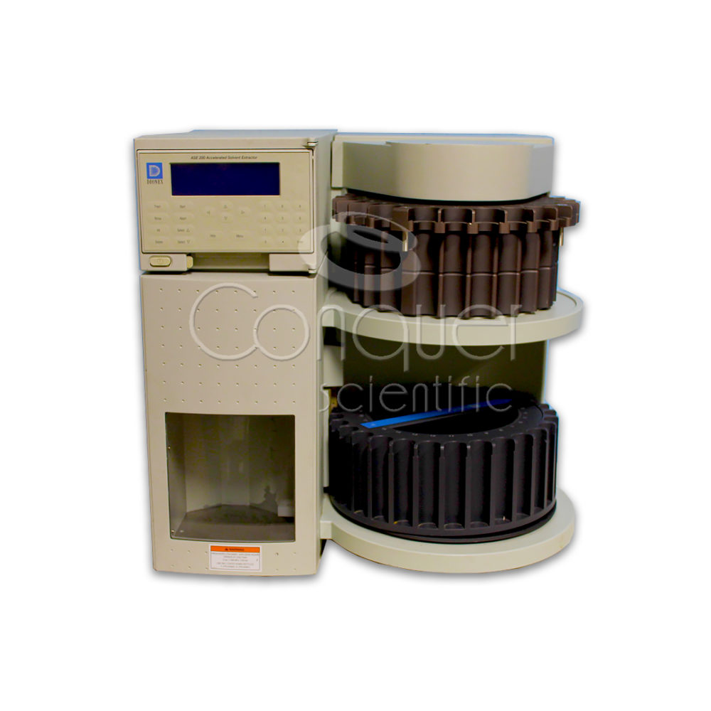 Dionex ASE 200 Accelerated Solvent Extraction System - Conquer Scientific Dionex ASE 200 Accelerated Solvent Extraction System - Conquer Scientific