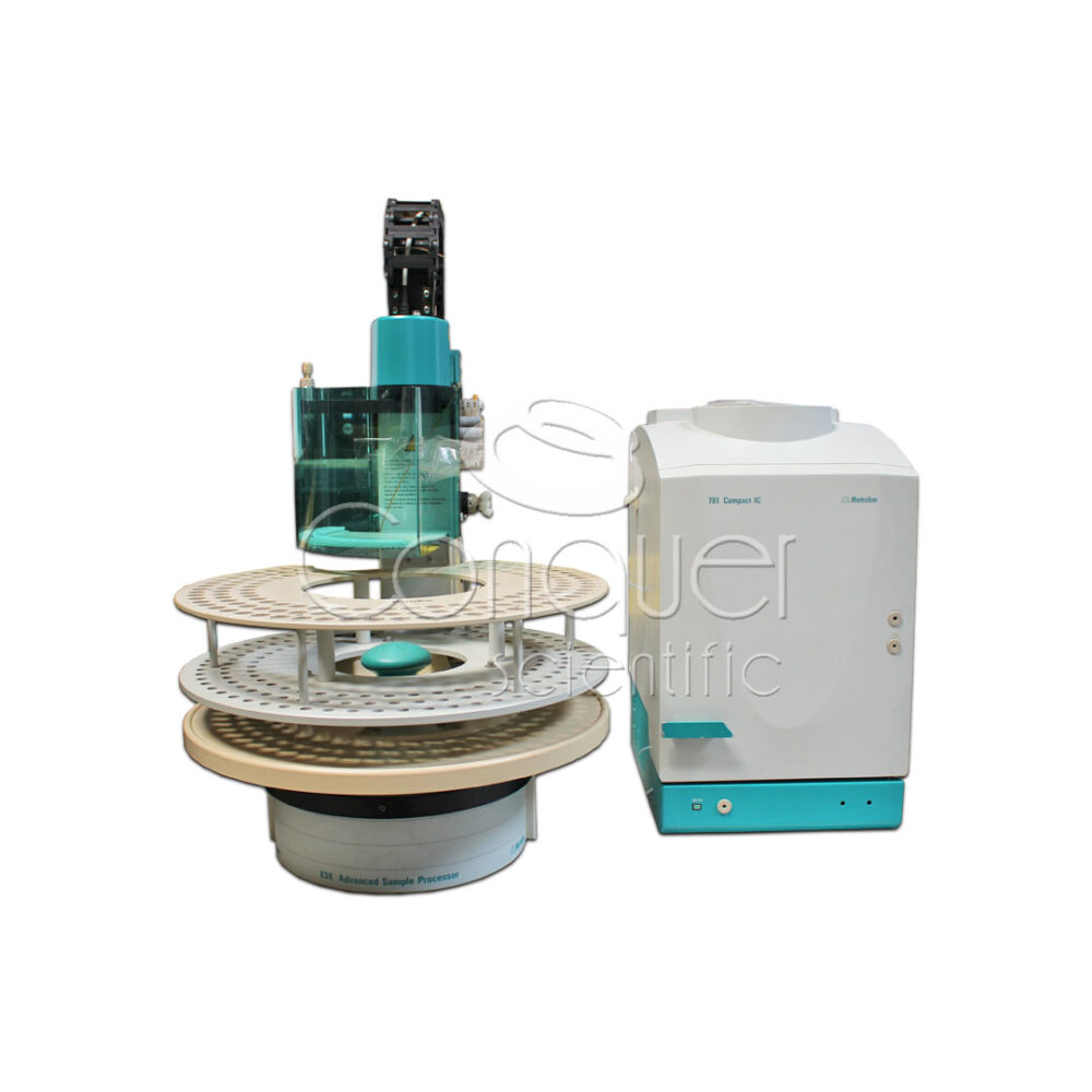 Metrohm 761 Compact IC System with 838 Advanced Sample Processor ...