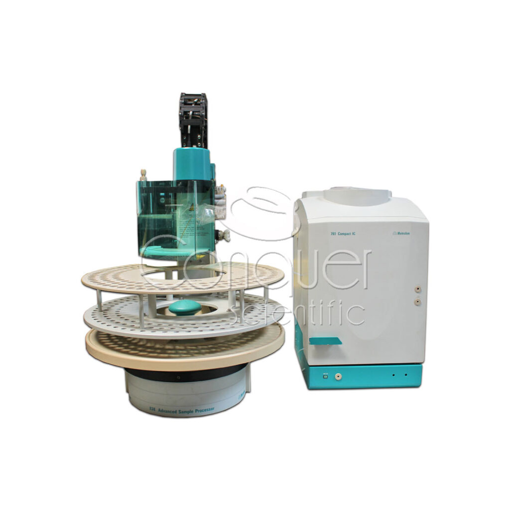 Metrohm 761 Compact IC System with 838 Advanced Sample Processor - Conquer Scientific