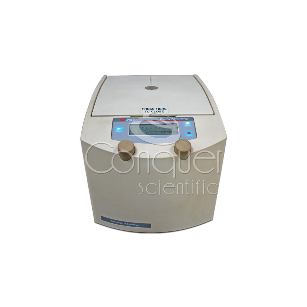 Beckman Microfuge 18 Centrifuge - Conquer Scientific